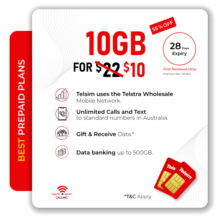 Telsim 260GB Prepaid Plan for 365 Days - Sim Planet